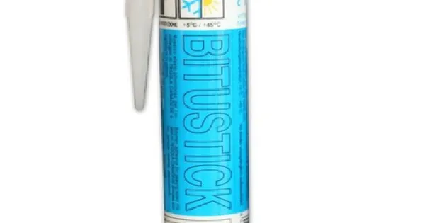 Лепило Tegola уплътнително битумно 280 мл, черно, Bitustick при Майстора