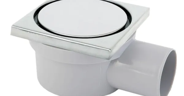 Сифон Sukar Drain подов със странично оттичане пластмасов, с клапа ...