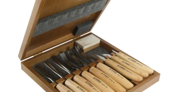 Длето Narex Bystrice за дърворезба комплект 9 бр., 8948 Wood Standard ...