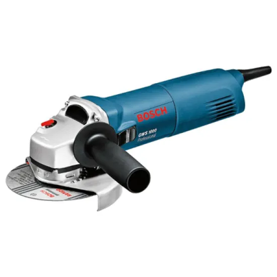 Ъглошлайф Bosch електрически 1000 W, 125 мм, 11 000 об./мин, GWS 1000 ...