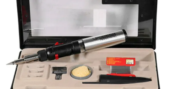 Поялник Rothenberger газов за пропан-бутан комплект, Hot Pen Piezo Set ...